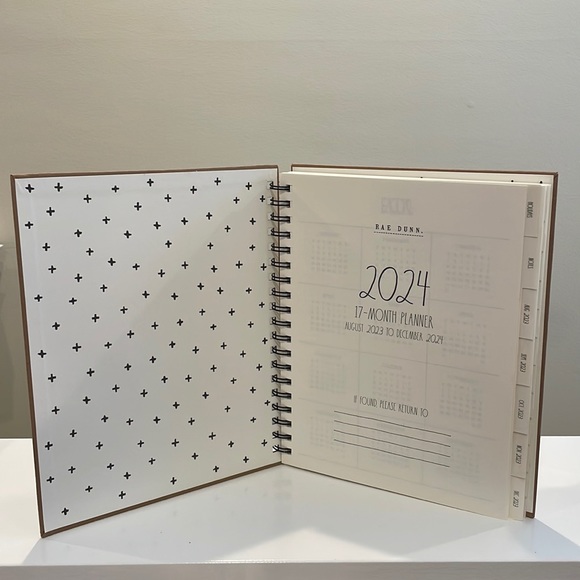 Rae Dunn | Office | New Rae Dunn 224 7 Month Calendar Planner | Poshmark